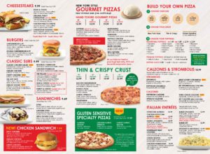 Menu - Welcome Paisano's Pizza Restaurant