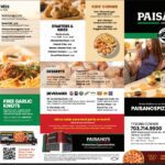 Print MENU - Welcome Paisano's Pizza Restaurant